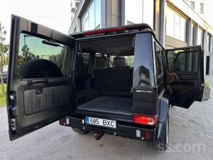 Black Mercedes-Benz g-400 2002 in Valka, with an engine capacity of 4.00 L and mileage of 249 thousand km for 21990 €, photo 23 on AUTOMOTO.COM.LV