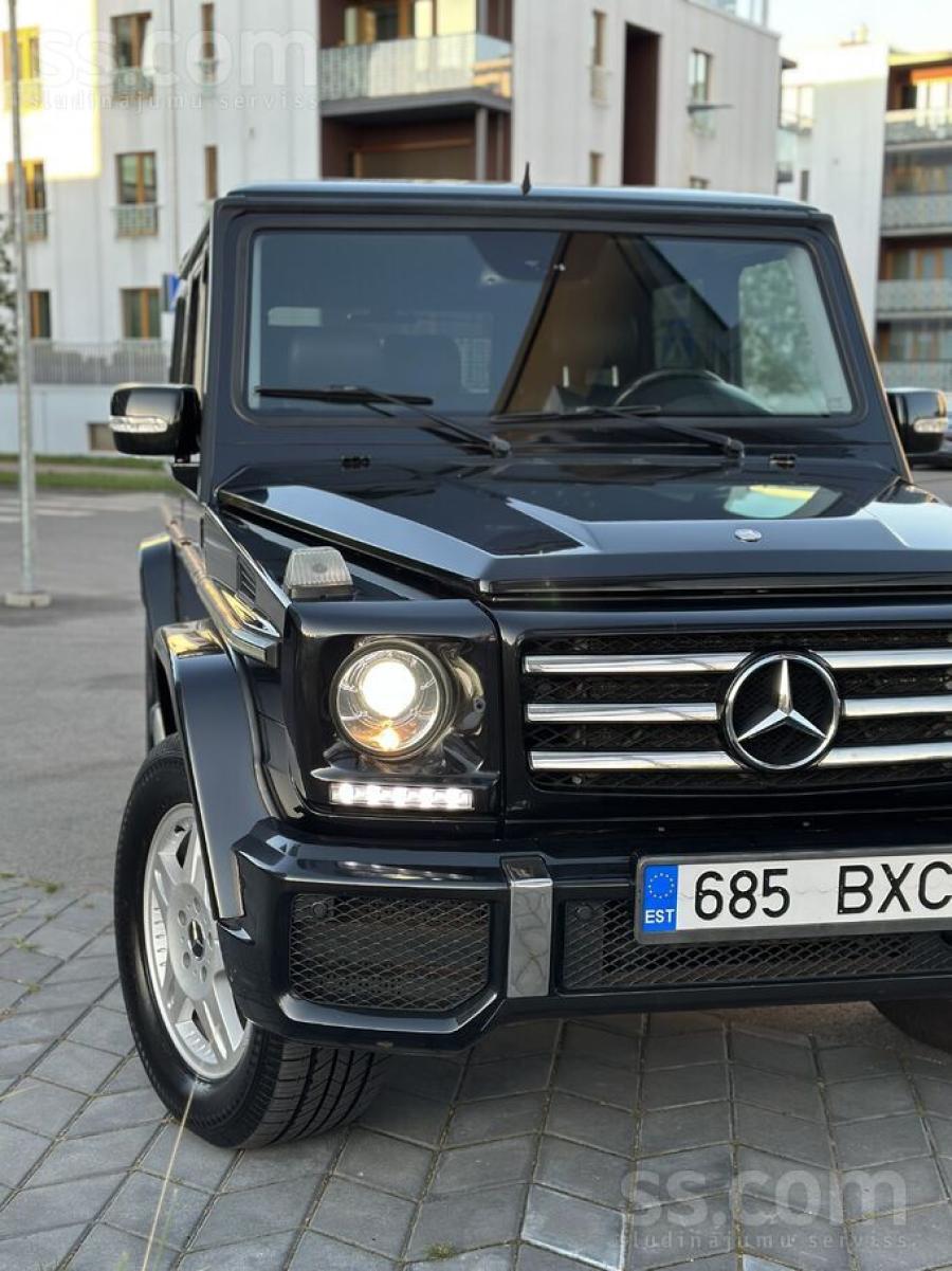 Black Mercedes-Benz g-400 2002 in Valka, with an engine capacity of 4.00 L and mileage of 249 thousand km for 21990 €, photo 29 on AUTOMOTO.COM.LV
