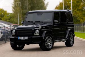 Черный Мерседес Г 400 2006 в Елгава, объемом двигателя 4.00 л и пробегом 434 тыс. км за 29000 €, фото  на AUTOMOTO.COM.LV