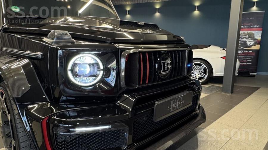 Melns Mercedes-Benz g-400 2022 Rīga, ar dzinēja tilpumu 3.00 L un nobraukumu 60 tūkst. km par 145000 €, foto 16 vietnē AUTOMOTO.COM.LV