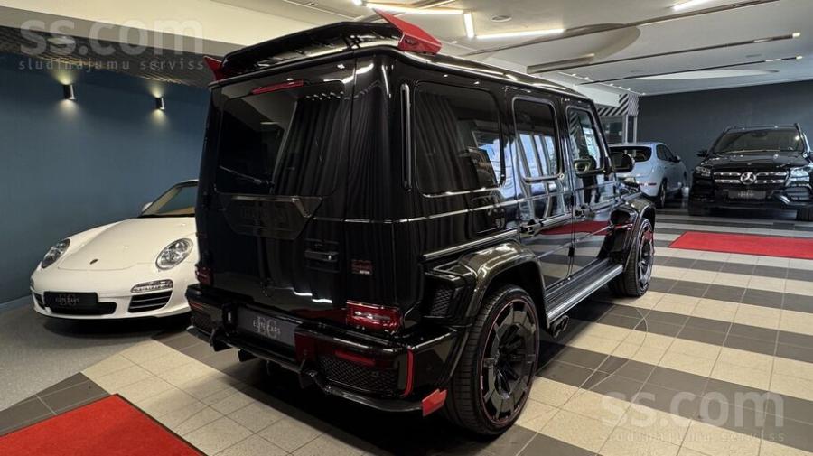 Melns Mercedes-Benz g-400 2022 Rīga, ar dzinēja tilpumu 3.00 L un nobraukumu 60 tūkst. km par 145000 €, foto 6 vietnē AUTOMOTO.COM.LV