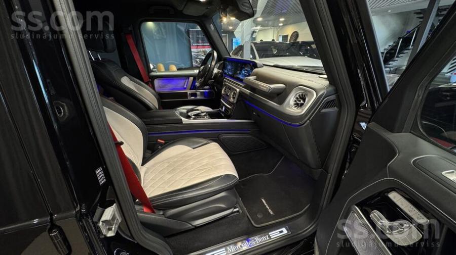 Melns Mercedes-Benz g-400 2022 Rīga, ar dzinēja tilpumu 3.00 L un nobraukumu 60 tūkst. km par 145000 €, foto 19 vietnē AUTOMOTO.COM.LV