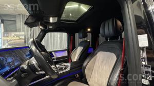 Melns Mercedes-Benz g-400 2022 Rīga, ar dzinēja tilpumu 3.00 L un nobraukumu 60 tūkst. km par 145000 €, foto 40 vietnē AUTOMOTO.COM.LV