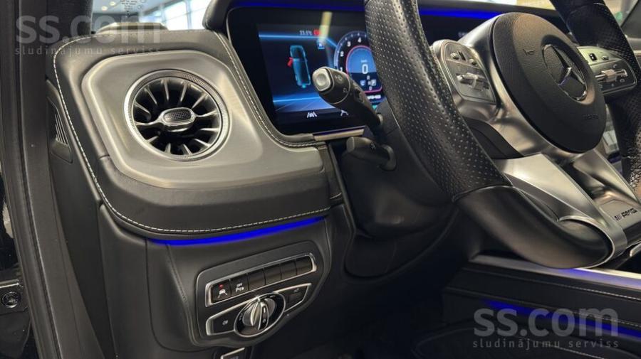 Melns Mercedes-Benz g-400 2022 Rīga, ar dzinēja tilpumu 3.00 L un nobraukumu 60 tūkst. km par 145000 €, foto 42 vietnē AUTOMOTO.COM.LV