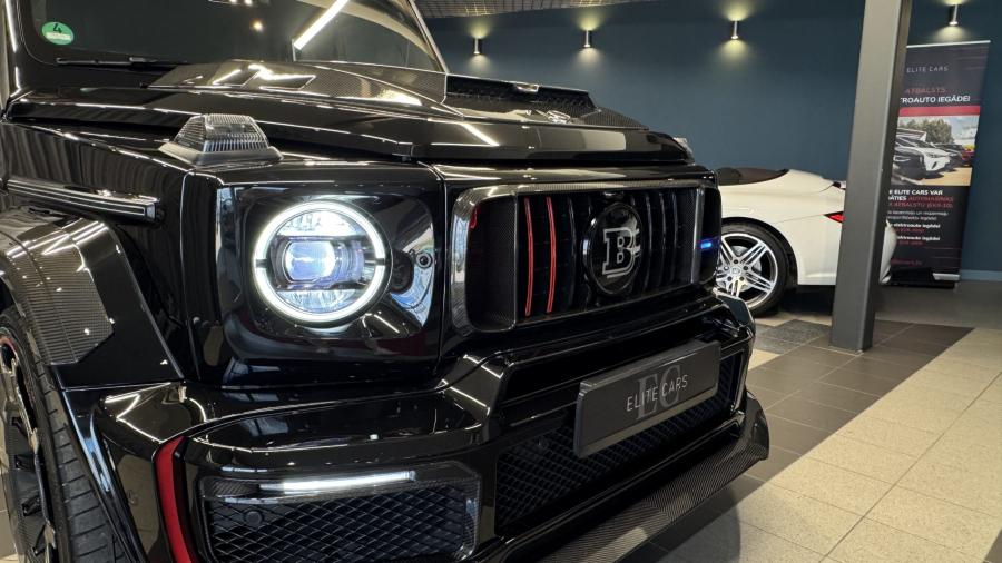 Black Mercedes-Benz g-400 2022 in Riga, with an engine capacity of 3.00 L and mileage of 60 thousand km for 145000 €, photo 14 on AUTOMOTO.COM.LV