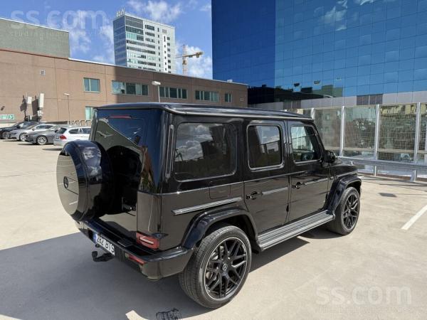 Melns Mercedes-Benz g-400 2024 Tallina, ar dzinēja tilpumu 3.00 L un nobraukumu 11 tūkst. km par 165770 €, foto 6 vietnē AUTOMOTO.COM.LV
