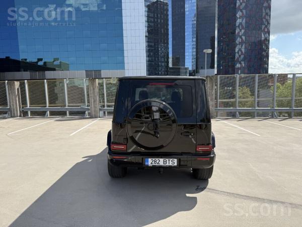 Melns Mercedes-Benz g-400 2024 Tallina, ar dzinēja tilpumu 3.00 L un nobraukumu 11 tūkst. km par 165770 €, foto 7 vietnē AUTOMOTO.COM.LV