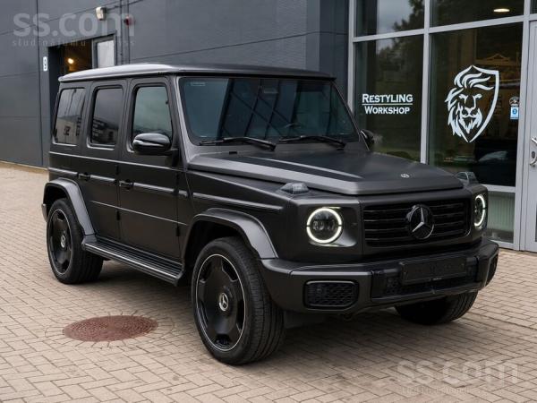 Melns Mercedes-Benz g-400 2024 Rīga, ar dzinēja tilpumu 3.00 L un nobraukumu 47 tūkst. km par 149900 €, foto 3 vietnē AUTOMOTO.COM.LV
