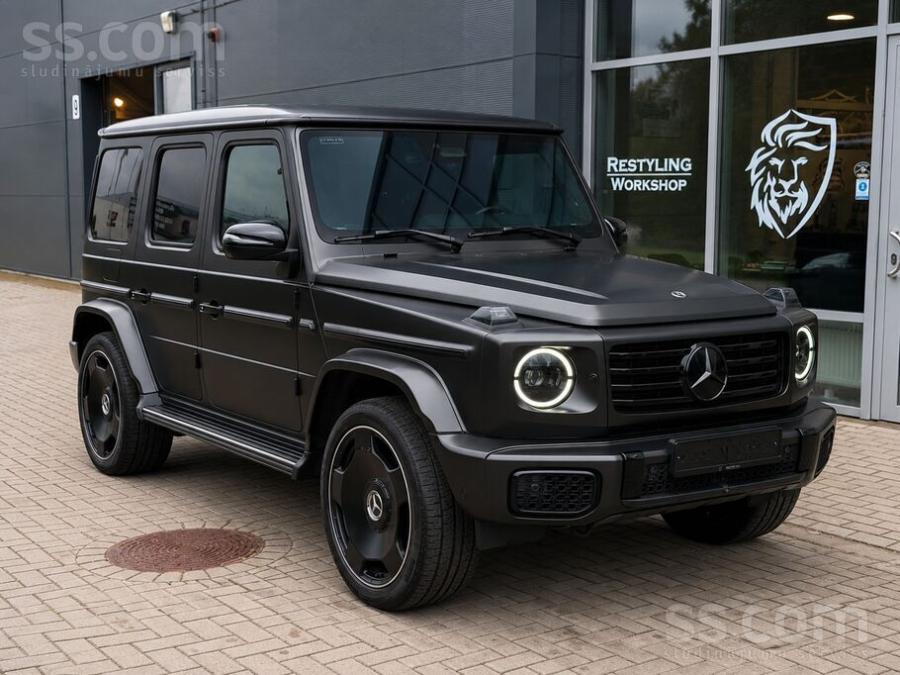 Melns Mercedes-Benz g-400 2024 Rīga, ar dzinēja tilpumu 3.00 L un nobraukumu 47 tūkst. km par 149900 €, foto 3 vietnē AUTOMOTO.COM.LV