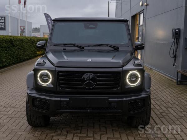 Melns Mercedes-Benz g-400 2024 Rīga, ar dzinēja tilpumu 3.00 L un nobraukumu 47 tūkst. km par 149900 €, foto 4 vietnē AUTOMOTO.COM.LV