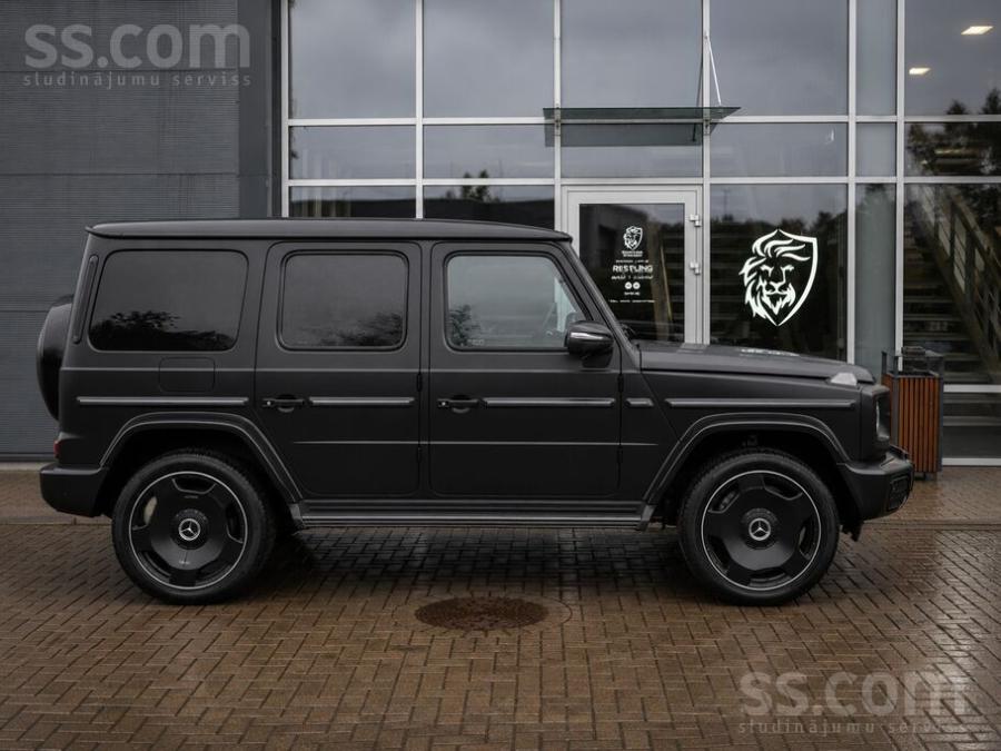 Melns Mercedes-Benz g-400 2024 Rīga, ar dzinēja tilpumu 3.00 L un nobraukumu 47 tūkst. km par 149900 €, foto 5 vietnē AUTOMOTO.COM.LV