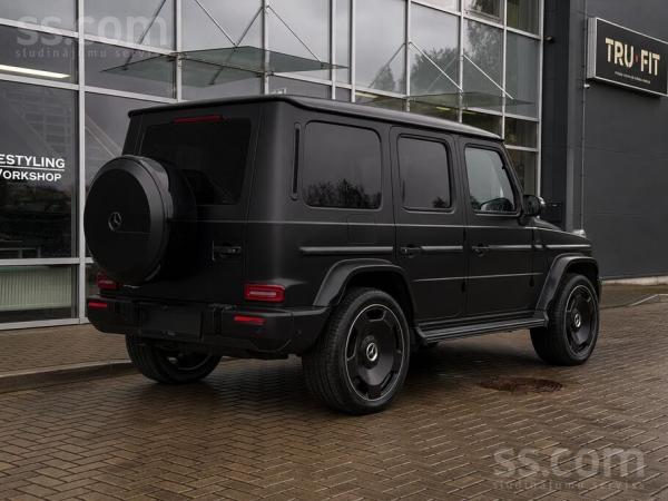Melns Mercedes-Benz g-400 2024 Rīga, ar dzinēja tilpumu 3.00 L un nobraukumu 47 tūkst. km par 149900 €, foto 6 vietnē AUTOMOTO.COM.LV
