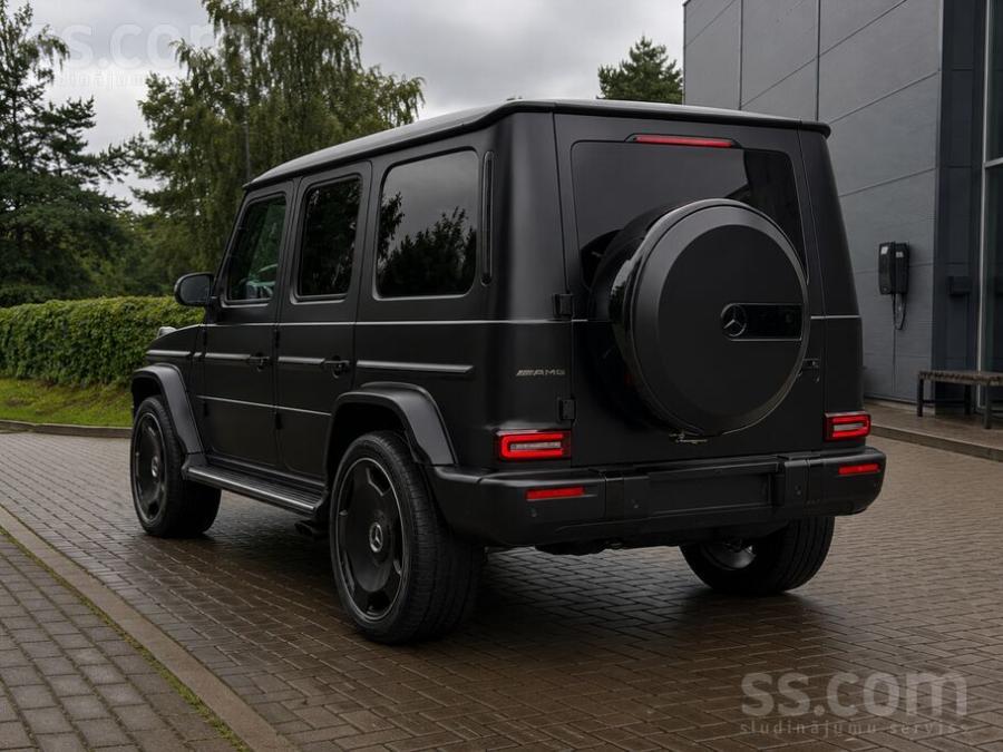 Melns Mercedes-Benz g-400 2024 Rīga, ar dzinēja tilpumu 3.00 L un nobraukumu 47 tūkst. km par 149900 €, foto 7 vietnē AUTOMOTO.COM.LV