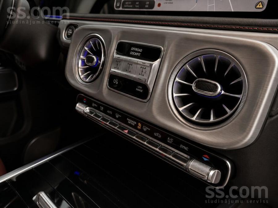 Melns Mercedes-Benz g-400 2024 Rīga, ar dzinēja tilpumu 3.00 L un nobraukumu 47 tūkst. km par 149900 €, foto 13 vietnē AUTOMOTO.COM.LV