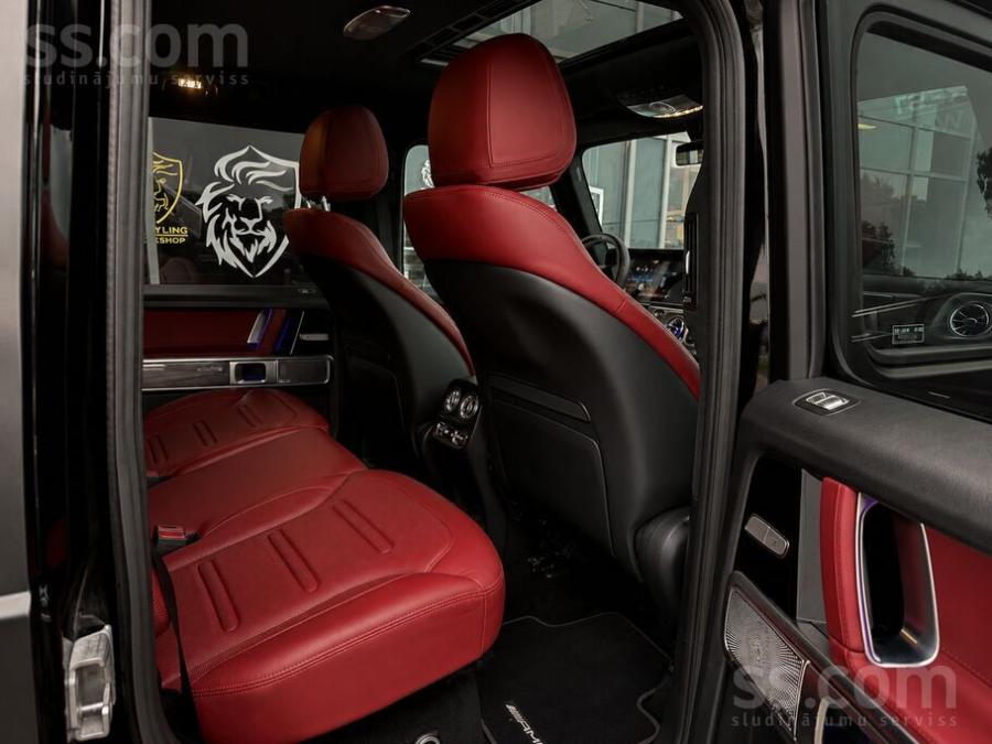 Melns Mercedes-Benz g-400 2024 Rīga, ar dzinēja tilpumu 3.00 L un nobraukumu 47 tūkst. km par 149900 €, foto 15 vietnē AUTOMOTO.COM.LV