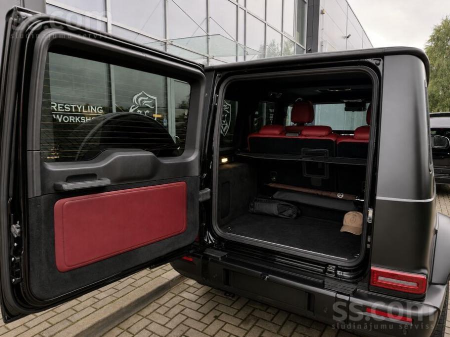 Melns Mercedes-Benz g-400 2024 Rīga, ar dzinēja tilpumu 3.00 L un nobraukumu 47 tūkst. km par 149900 €, foto 16 vietnē AUTOMOTO.COM.LV