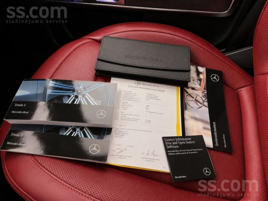 Melns Mercedes-Benz g-400 2024 Rīga, ar dzinēja tilpumu 3.00 L un nobraukumu 47 tūkst. km par 149900 €, foto 17 vietnē AUTOMOTO.COM.LV