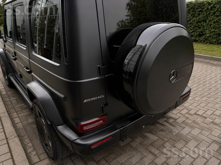 Melns Mercedes-Benz g-400 2024 Rīga, ar dzinēja tilpumu 3.00 L un nobraukumu 47 tūkst. km par 149900 €, foto 18 vietnē AUTOMOTO.COM.LV