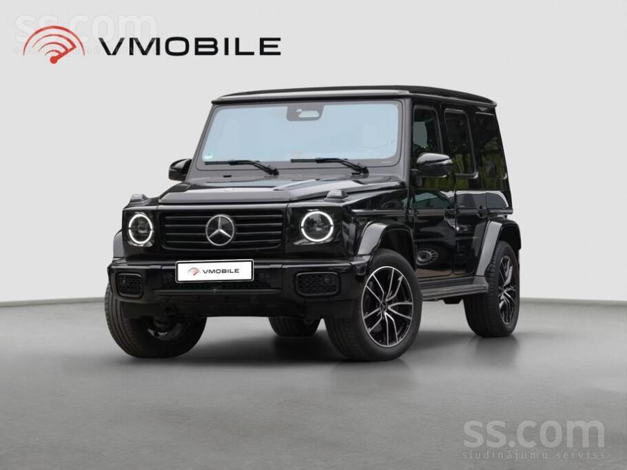 Melns Mercedes-Benz g-400 2025 Rīga, ar dzinēja tilpumu 3.00 L un nobraukumu 14 tūkst. km par 164100 €, foto 1 vietnē AUTOMOTO.COM.LV