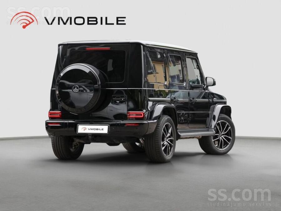 Melns Mercedes-Benz g-400 2025 Rīga, ar dzinēja tilpumu 3.00 L un nobraukumu 14 tūkst. km par 164100 €, foto 3 vietnē AUTOMOTO.COM.LV