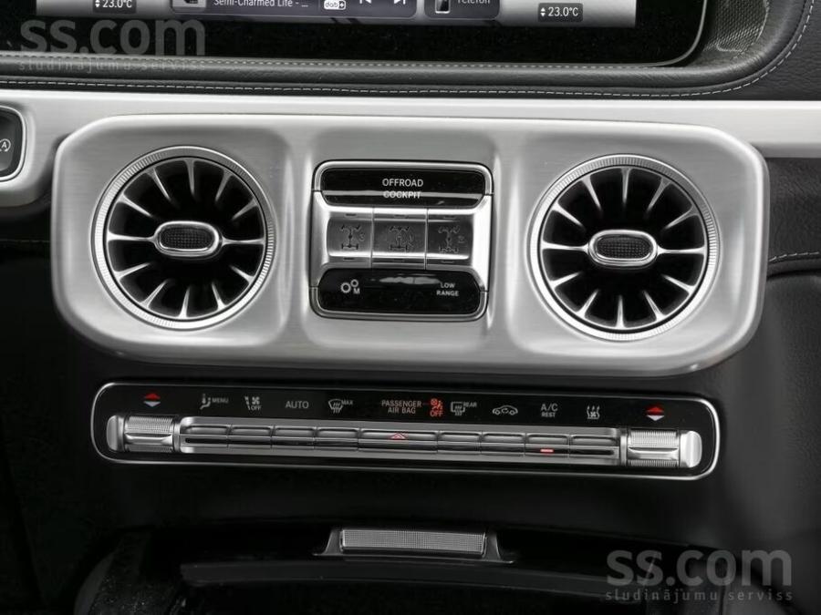 Melns Mercedes-Benz g-400 2025 Rīga, ar dzinēja tilpumu 3.00 L un nobraukumu 14 tūkst. km par 164100 €, foto 12 vietnē AUTOMOTO.COM.LV
