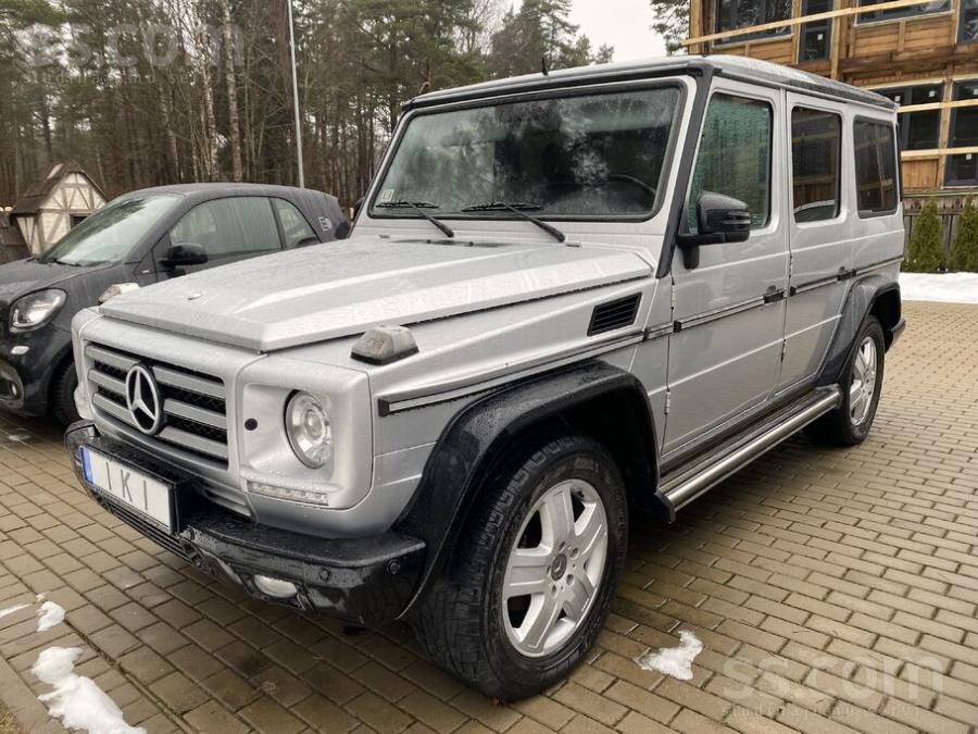 Mercedes-Benz g-400 2005 in Riga, with an engine capacity of 4.00 L and mileage of 195 thousand km for 26850 €, photo 1 on AUTOMOTO.COM.LV