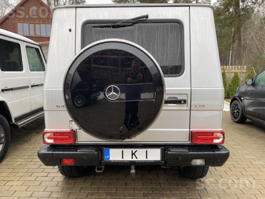 Mercedes-Benz g-400 2005 in Riga, with an engine capacity of 4.00 L and mileage of 195 thousand km for 26850 €, photo 6 on AUTOMOTO.COM.LV