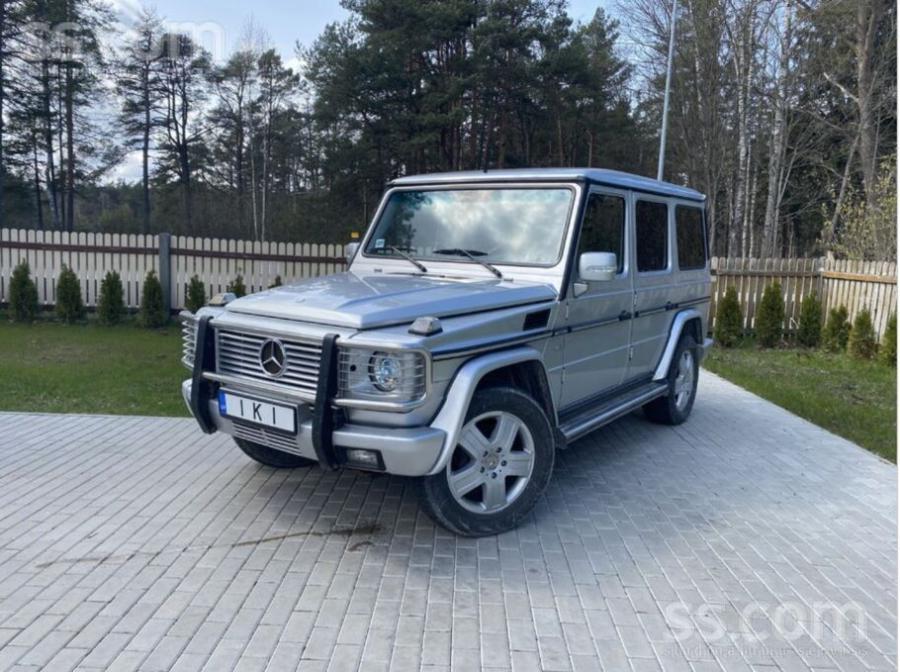 Mercedes-Benz g-400 2005 in Riga, with an engine capacity of 4.00 L and mileage of 195 thousand km for 26850 €, photo 13 on AUTOMOTO.COM.LV