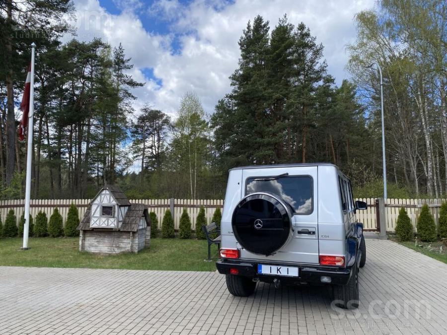 Mercedes-Benz g-400 2005 in Riga, with an engine capacity of 4.00 L and mileage of 195 thousand km for 26850 €, photo 21 on AUTOMOTO.COM.LV