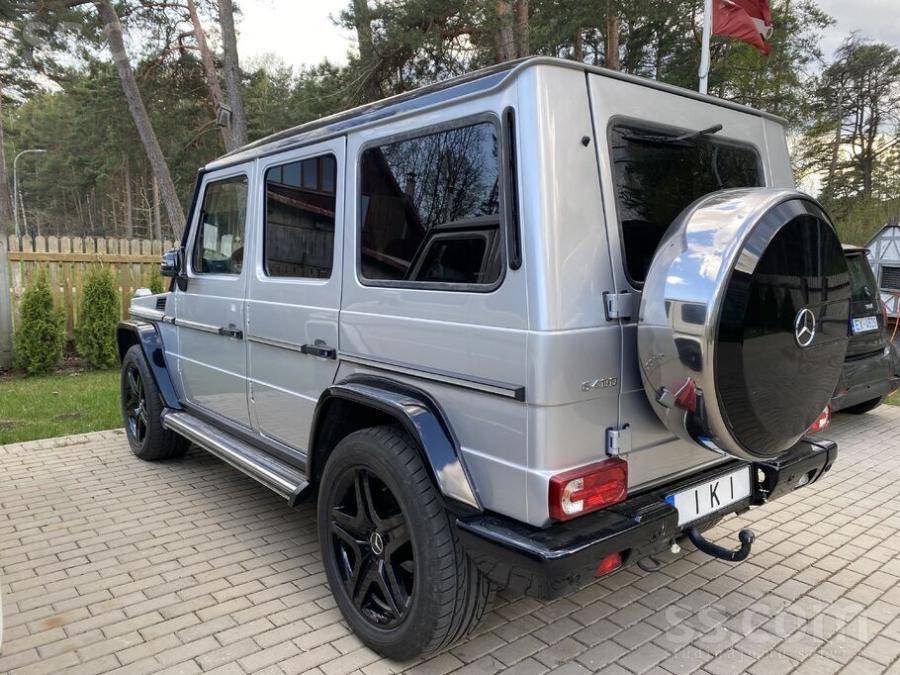 Mercedes-Benz g-400 2005 in Riga, with an engine capacity of 4.00 L and mileage of 195 thousand km for 26850 €, photo 25 on AUTOMOTO.COM.LV