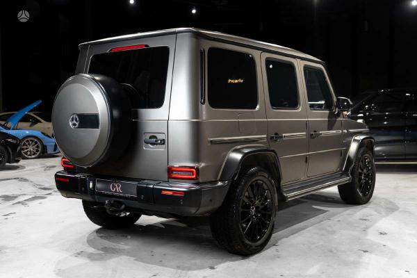 Grey Mercedes-Benz g-400 2021 in Riga, with an engine capacity of 2.93 L and mileage of 29 thousand km for 136000 €, photo 4 on AUTOMOTO.COM.LV