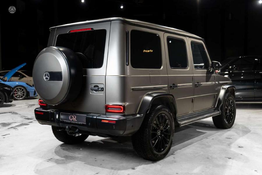Pelēks Mercedes-Benz g-400 2021 Rīga, ar dzinēja tilpumu 2.93 L un nobraukumu 29 tūkst. km par 136000 €, foto 4 vietnē AUTOMOTO.COM.LV