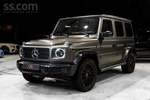 Grey Mercedes-Benz g-400 2021 in Riga, with an engine capacity of 3.00 L and mileage of 29 thousand km for 136000 €, photo 1 on AUTOMOTO.COM.LV