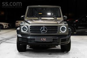 Grey Mercedes-Benz g-400 2021 in Riga, with an engine capacity of 3.00 L and mileage of 29 thousand km for 136000 €, photo 2 on AUTOMOTO.COM.LV