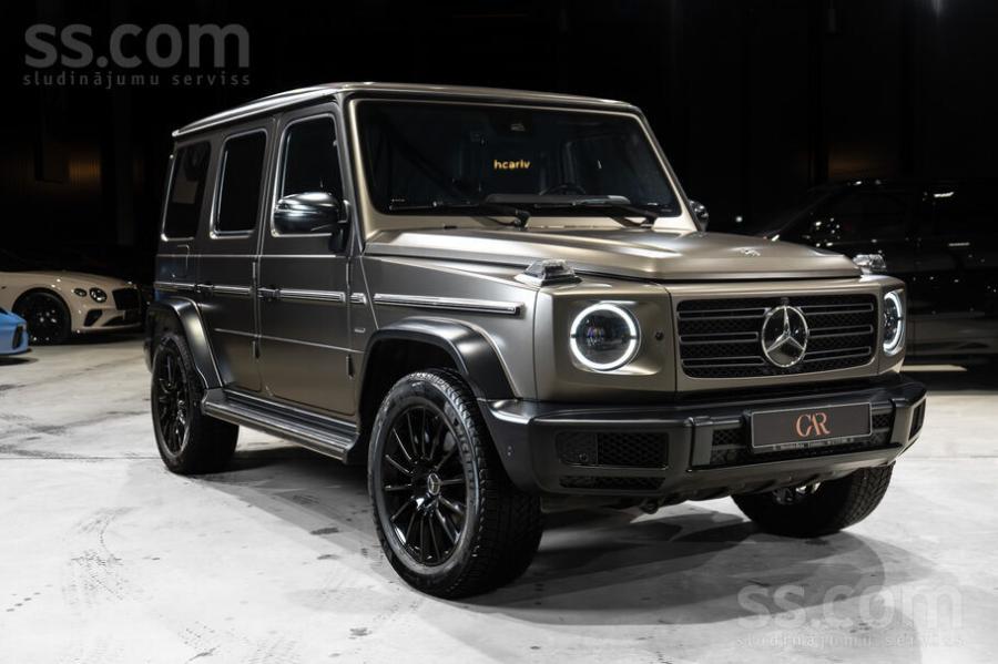 Grey Mercedes-Benz g-400 2021 in Riga, with an engine capacity of 3.00 L and mileage of 29 thousand km for 136000 €, photo 3 on AUTOMOTO.COM.LV