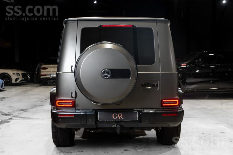 Grey Mercedes-Benz g-400 2021 in Riga, with an engine capacity of 3.00 L and mileage of 29 thousand km for 136000 €, photo 5 on AUTOMOTO.COM.LV