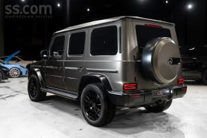 Grey Mercedes-Benz g-400 2021 in Riga, with an engine capacity of 3.00 L and mileage of 29 thousand km for 136000 €, photo 6 on AUTOMOTO.COM.LV
