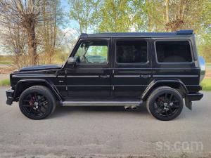 Black Mercedes-Benz g-500 2009 in Ogre, with an engine capacity of 5.50 L and mileage of 340 thousand km for 29000 €, photo 5 on AUTOMOTO.COM.LV