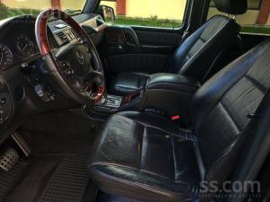 Черный Мерседес Г 500 2009 в Огре, объемом двигателя 5.50 л и пробегом 366 тыс. км за 31000 €, фото 10 на AUTOMOTO.COM.LV