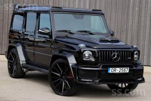 Black Mercedes-Benz g-500 2012 in Tukums, with an engine capacity of 5.50 L and mileage of 89 thousand km for 89000 €, photo 1 on AUTOMOTO.COM.LV