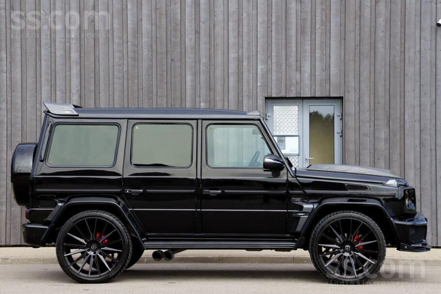 Black Mercedes-Benz g-500 2012 in Tukums, with an engine capacity of 5.50 L and mileage of 89 thousand km for 89000 €, photo 3 on AUTOMOTO.COM.LV