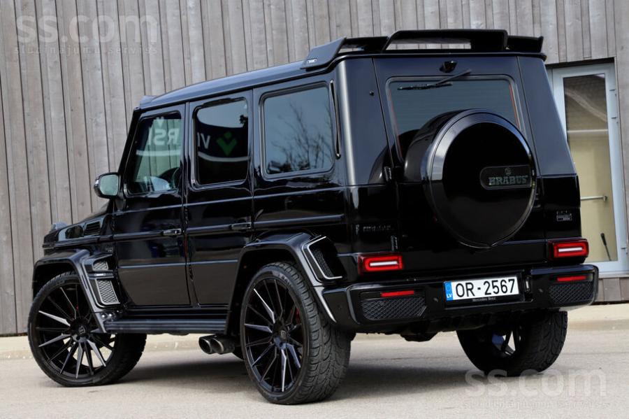 Black Mercedes-Benz g-500 2012 in Tukums, with an engine capacity of 5.50 L and mileage of 89 thousand km for 89000 €, photo 5 on AUTOMOTO.COM.LV
