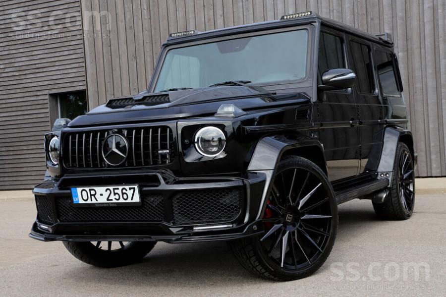 Black Mercedes-Benz g-500 2012 in Tukums, with an engine capacity of 5.50 L and mileage of 89 thousand km for 89000 €, photo 9 on AUTOMOTO.COM.LV