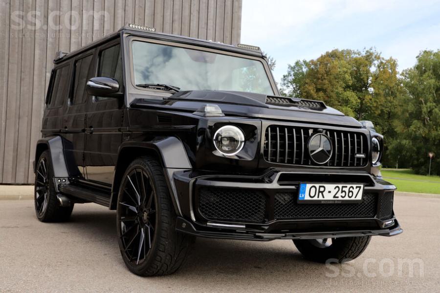 Black Mercedes-Benz g-500 2012 in Tukums, with an engine capacity of 5.50 L and mileage of 89 thousand km for 89000 €, photo 10 on AUTOMOTO.COM.LV