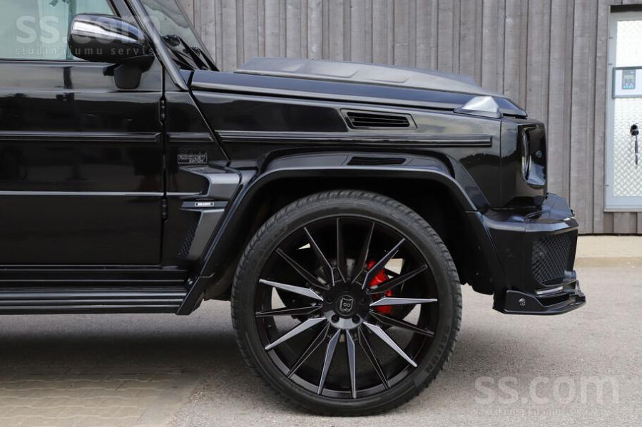 Black Mercedes-Benz g-500 2012 in Tukums, with an engine capacity of 5.50 L and mileage of 89 thousand km for 89000 €, photo 11 on AUTOMOTO.COM.LV