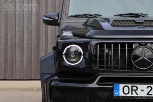 Black Mercedes-Benz g-500 2012 in Tukums, with an engine capacity of 5.50 L and mileage of 89 thousand km for 89000 €, photo 12 on AUTOMOTO.COM.LV