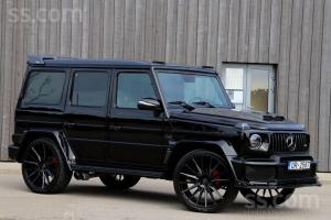 Black Mercedes-Benz g-500 2012 in Tukums, with an engine capacity of 5.50 L and mileage of 89 thousand km for 89000 €, photo 13 on AUTOMOTO.COM.LV