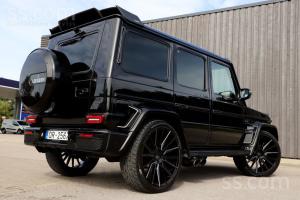 Black Mercedes-Benz g-500 2012 in Tukums, with an engine capacity of 5.50 L and mileage of 89 thousand km for 89000 €, photo 14 on AUTOMOTO.COM.LV