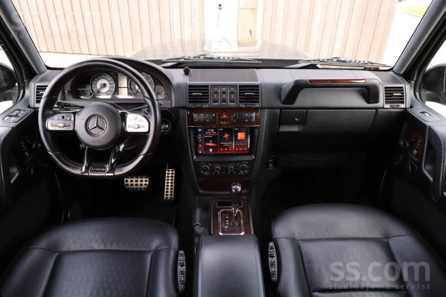 Black Mercedes-Benz g-500 2012 in Tukums, with an engine capacity of 5.50 L and mileage of 89 thousand km for 89000 €, photo 21 on AUTOMOTO.COM.LV