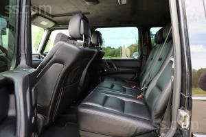 Black Mercedes-Benz g-500 2012 in Tukums, with an engine capacity of 5.50 L and mileage of 89 thousand km for 89000 €, photo 23 on AUTOMOTO.COM.LV